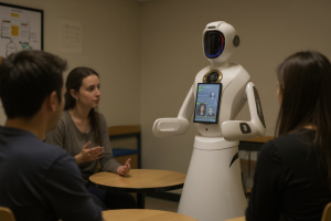 AI-Powered Humanoid Robot for Corporate Offices | PredictML.ai